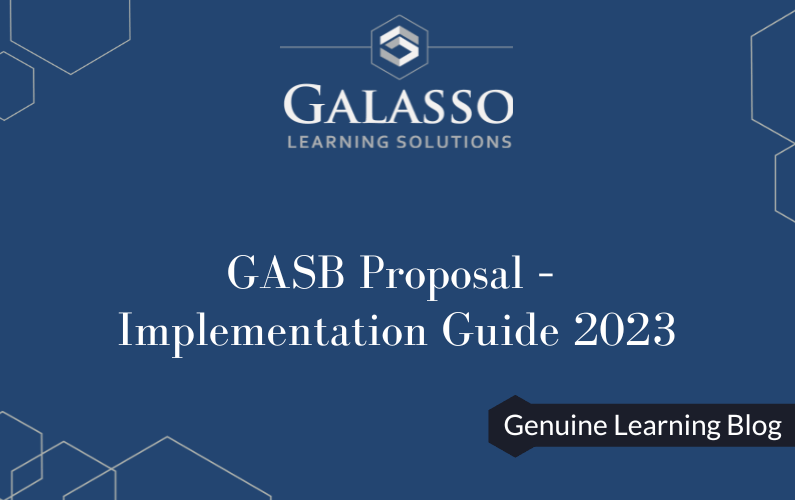 GASB Proposal – Implementation Guide 2023 - Galasso Learning Solutions