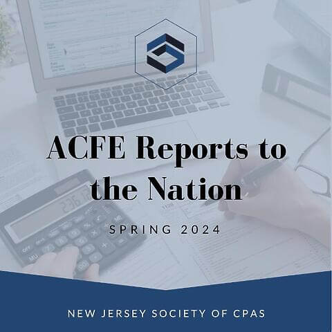 ACFE Reports to the Nation - Galasso Learning Solutions